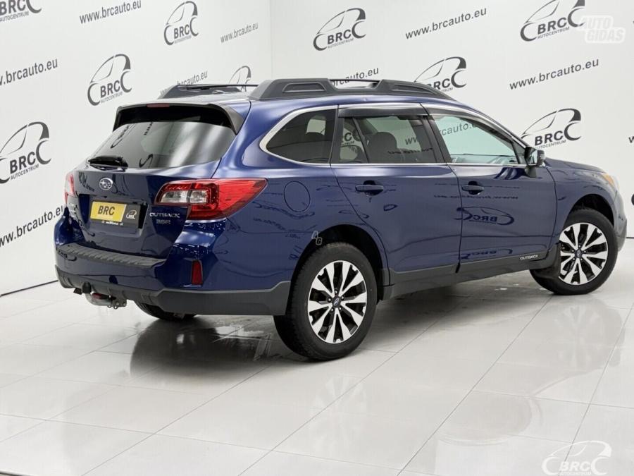 Blue Subaru Outback 2015 in Avizieniai, with an engine capacity of 3.60 L and mileage of 205 thousand km for 11500 €, photo 2 on AUTOMOTO.COM.LV