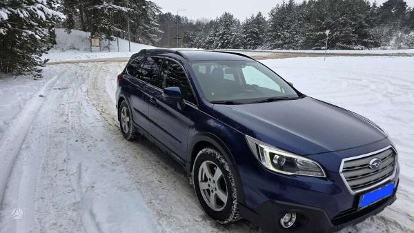 Zils Subaru Outback 2015 Viļņa, ar dzinēja tilpumu 2.50 L un nobraukumu 320 tūkst. km par 9200 €, foto 1 vietnē AUTOMOTO.COM.LV