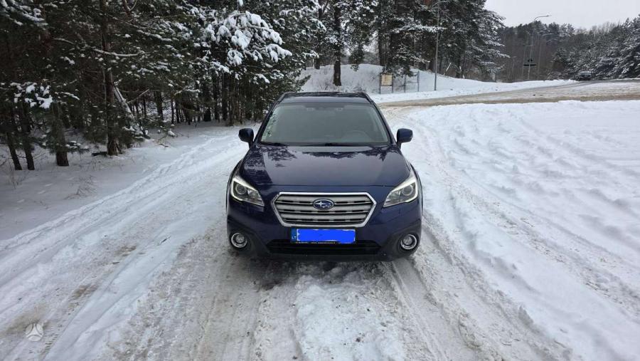 Blue Subaru Outback 2015 in Vilnius, with an engine capacity of 2.50 L and mileage of 320 thousand km for 9200 €, photo 2 on AUTOMOTO.COM.LV