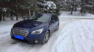 Blue Subaru Outback 2015 in Vilnius, with an engine capacity of 2.50 L and mileage of 320 thousand km for 9200 €, photo 5 on AUTOMOTO.COM.LV