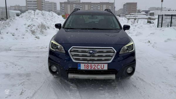 Blue Subaru Outback 2015 in Klaipeda, with an engine capacity of 3.60 L and mileage of 281 thousand km for 12700 €, photo 8 on AUTOMOTO.COM.LV