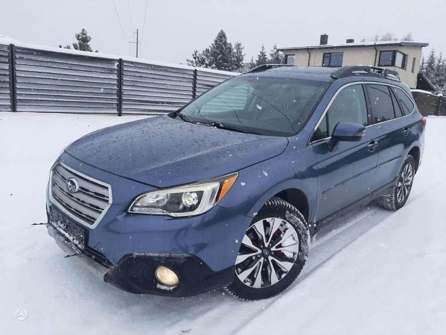 Zils Subaru Outback 2015 Kauņa, ar dzinēja tilpumu 3.60 L un nobraukumu 150 tūkst. km par 12100 €, foto 1 vietnē AUTOMOTO.COM.LV