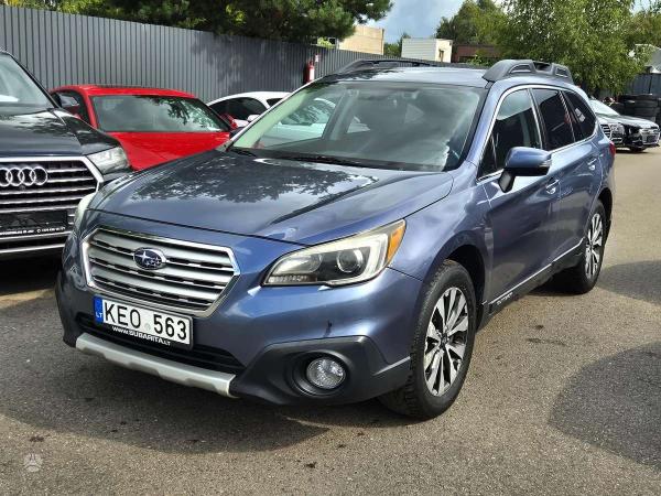 Subaru Outback 2015 Viļņa vietnē Zils Subaru Outback 2015 Viļņa, ar dzinēja tilpumu 3.63 L un nobraukumu 292 tūkst. km par 6500 €, foto 4 vietnē AUTOMOTO.COM.LV