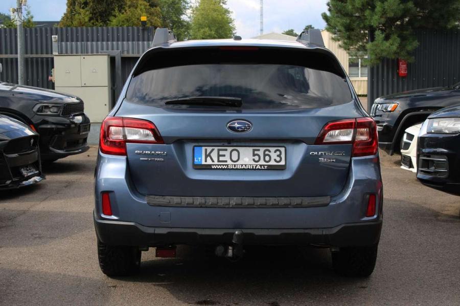 Zils Subaru Outback 2015 Viļņa, ar dzinēja tilpumu 3.63 L un nobraukumu 292 tūkst. km par 6500 €, foto 6 vietnē AUTOMOTO.COM.LV