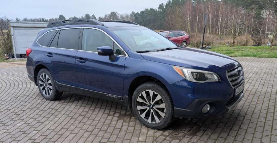 Zils Subaru Outback 2016 Kauņa, ar dzinēja tilpumu 2.50 L un nobraukumu 151 tūkst. km par 10500 €, foto 2 vietnē AUTOMOTO.COM.LV