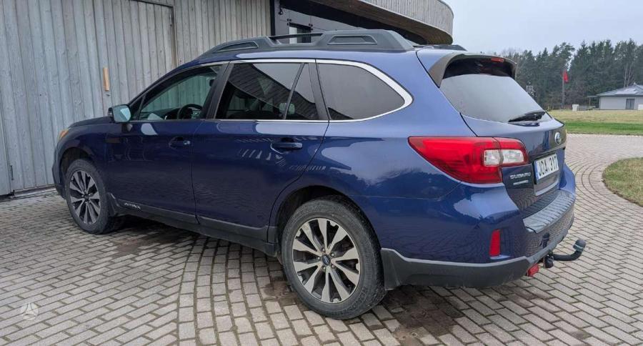 Zils Subaru Outback 2016 Kauņa, ar dzinēja tilpumu 2.50 L un nobraukumu 151 tūkst. km par 10500 €, foto 3 vietnē AUTOMOTO.COM.LV
