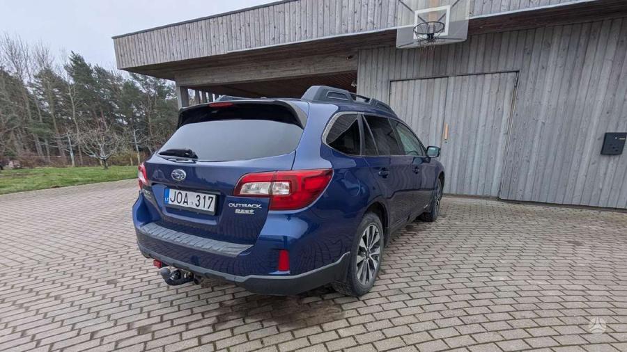 Zils Subaru Outback 2016 Kauņa, ar dzinēja tilpumu 2.50 L un nobraukumu 151 tūkst. km par 10500 €, foto 4 vietnē AUTOMOTO.COM.LV