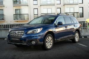 Blue Subaru Outback 2016 in Vilnius, with an engine capacity of 2.50 L and mileage of 198 thousand km for 11500 €, photo  on AUTOMOTO.COM.LV