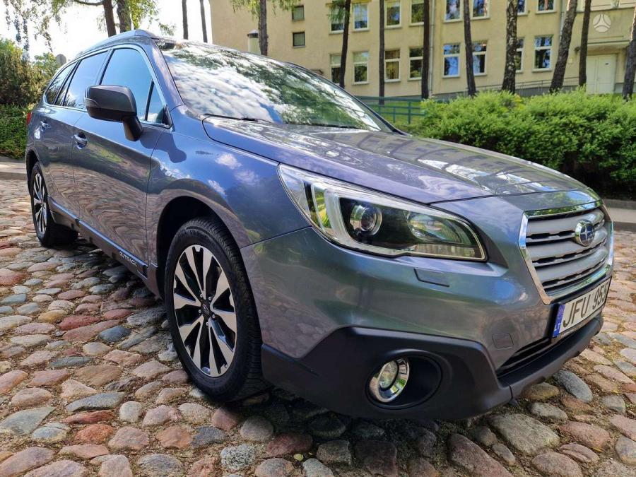 Zils Subaru Outback 2016 Utena, ar dzinēja tilpumu 2.00 L un nobraukumu 285 tūkst. km par 9550 €, foto 5 vietnē AUTOMOTO.COM.LV