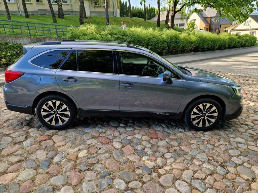 Zils Subaru Outback 2016 Utena, ar dzinēja tilpumu 2.00 L un nobraukumu 285 tūkst. km par 9550 €, foto 8 vietnē AUTOMOTO.COM.LV