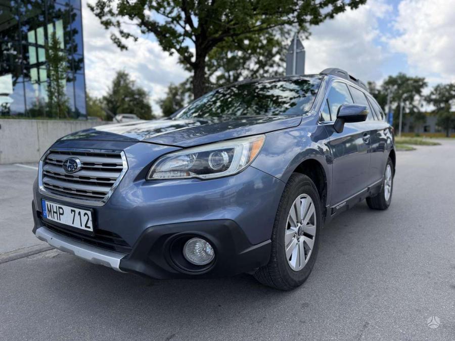 Zils Subaru Outback 2016 Panevēža, ar dzinēja tilpumu 2.50 L un nobraukumu 183 tūkst. km par 9999 €, foto 4 vietnē AUTOMOTO.COM.LV
