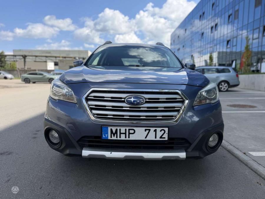 Zils Subaru Outback 2016 Panevēža, ar dzinēja tilpumu 2.50 L un nobraukumu 183 tūkst. km par 9999 €, foto 6 vietnē AUTOMOTO.COM.LV