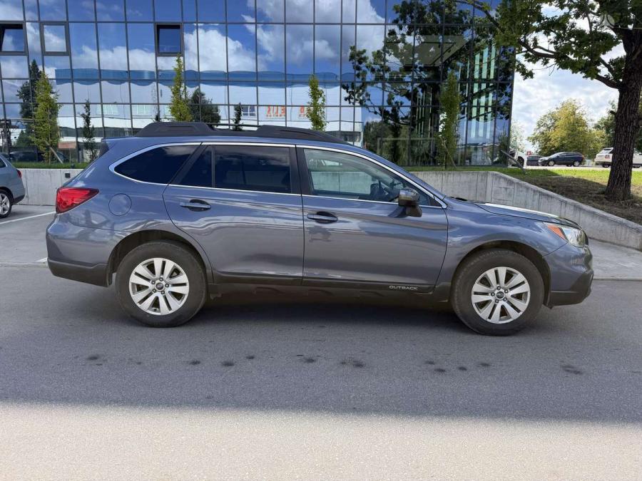 Zils Subaru Outback 2016 Panevēža, ar dzinēja tilpumu 2.50 L un nobraukumu 183 tūkst. km par 9999 €, foto 12 vietnē AUTOMOTO.COM.LV