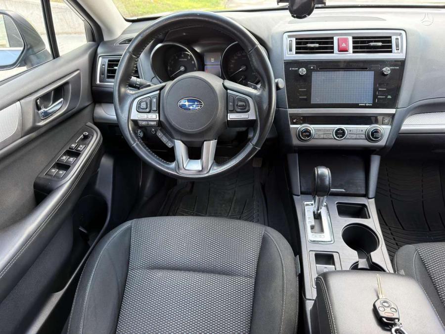 Zils Subaru Outback 2016 Panevēža, ar dzinēja tilpumu 2.50 L un nobraukumu 183 tūkst. km par 9999 €, foto 17 vietnē AUTOMOTO.COM.LV