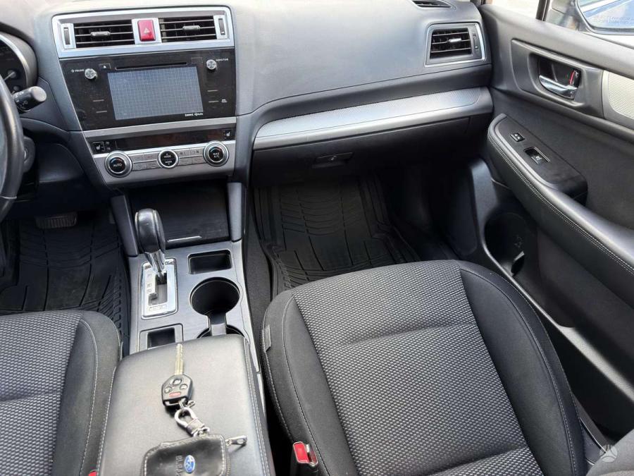 Zils Subaru Outback 2016 Panevēža, ar dzinēja tilpumu 2.50 L un nobraukumu 183 tūkst. km par 9999 €, foto 18 vietnē AUTOMOTO.COM.LV