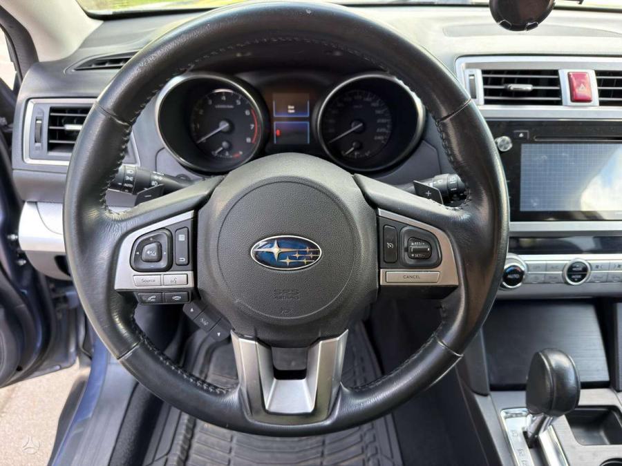Zils Subaru Outback 2016 Panevēža, ar dzinēja tilpumu 2.50 L un nobraukumu 183 tūkst. km par 9999 €, foto 22 vietnē AUTOMOTO.COM.LV