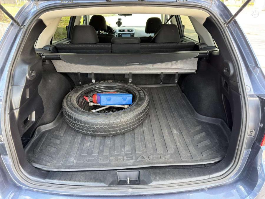 Zils Subaru Outback 2016 Panevēža, ar dzinēja tilpumu 2.50 L un nobraukumu 183 tūkst. km par 9999 €, foto 35 vietnē AUTOMOTO.COM.LV