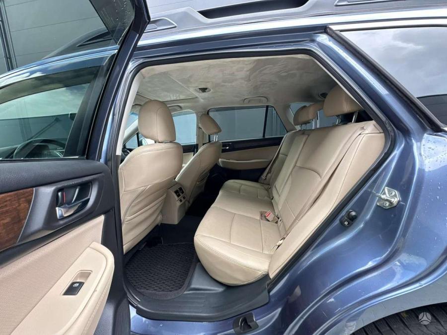 Zils Subaru Outback 2016 Klaipėda, ar dzinēja tilpumu 3.60 L un nobraukumu 227 tūkst. km par 13400 €, foto 13 vietnē AUTOMOTO.COM.LV