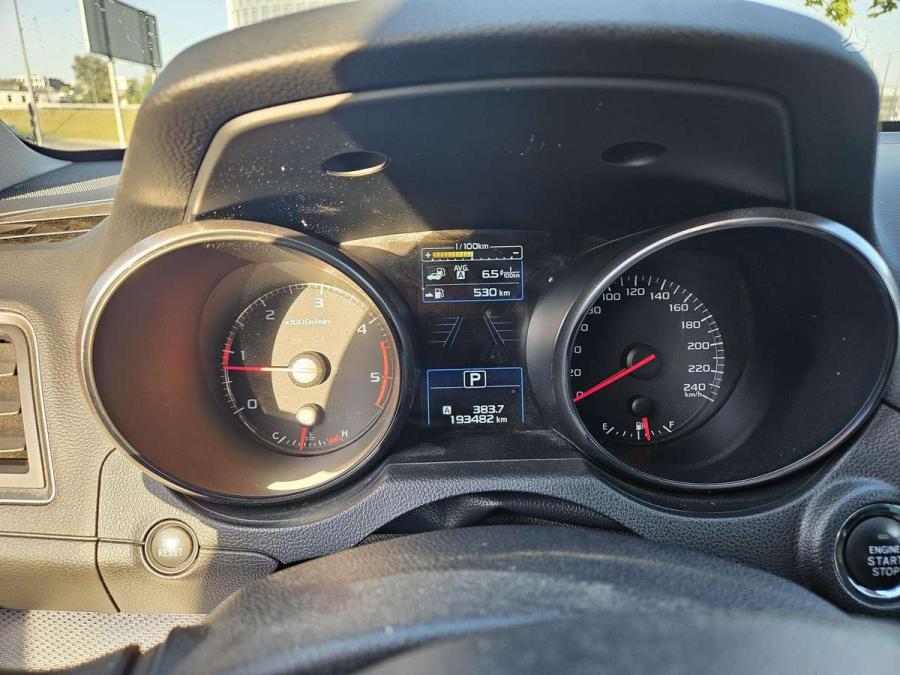Blue Subaru Outback 2017 in Vilnius, with an engine capacity of 0.00 L and mileage of 193 thousand km for 13000 €, photo 6 on AUTOMOTO.COM.LV