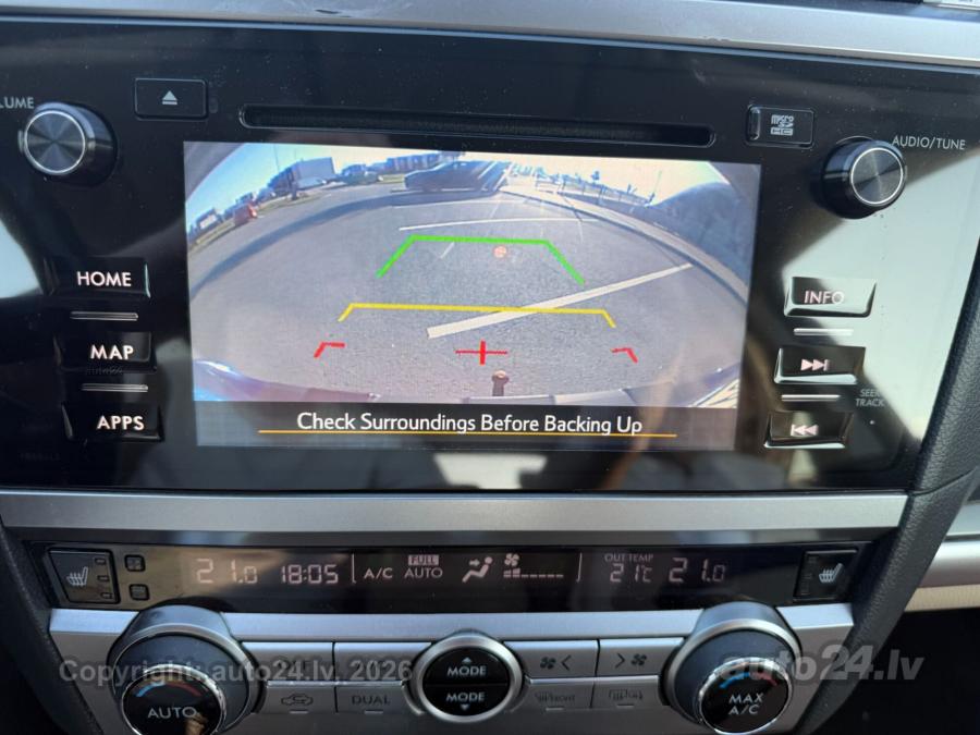 Zils Subaru Outback 2017 Tallina, ar dzinēja tilpumu 2.50 L un nobraukumu 187 tūkst. km par 13600 €, foto 10 vietnē AUTOMOTO.COM.LV