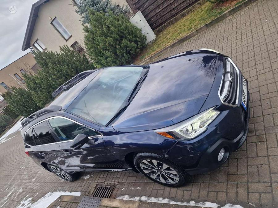 Blue Subaru Outback 2018 in Kaunas, with an engine capacity of 2.50 L and mileage of 160 thousand km for 11000 €, photo 3 on AUTOMOTO.COM.LV
