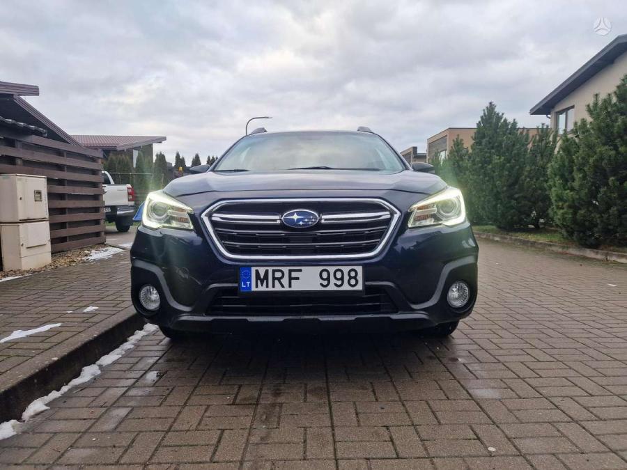 Blue Subaru Outback 2018 in Kaunas, with an engine capacity of 2.50 L and mileage of 160 thousand km for 11000 €, photo 6 on AUTOMOTO.COM.LV