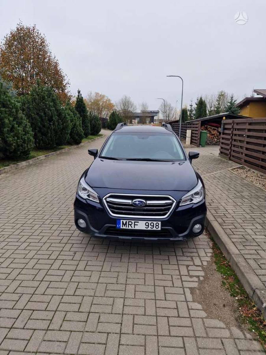 Blue Subaru Outback 2018 in Kaunas, with an engine capacity of 2.50 L and mileage of 160 thousand km for 11000 €, photo 8 on AUTOMOTO.COM.LV