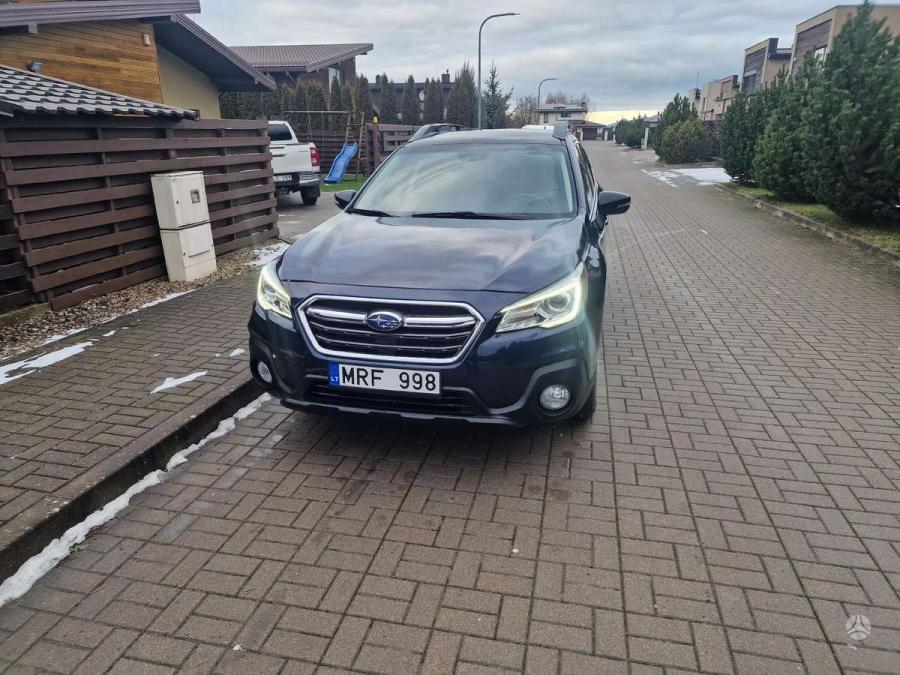 Blue Subaru Outback 2018 in Kaunas, with an engine capacity of 2.50 L and mileage of 160 thousand km for 11000 €, photo 9 on AUTOMOTO.COM.LV