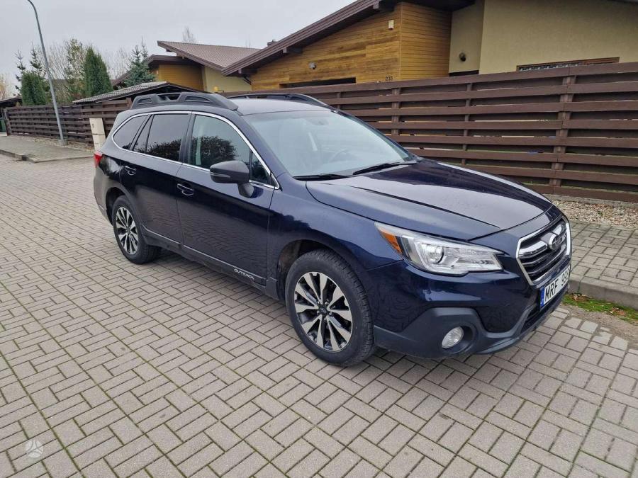 Blue Subaru Outback 2018 in Kaunas, with an engine capacity of 2.50 L and mileage of 160 thousand km for 11000 €, photo 10 on AUTOMOTO.COM.LV