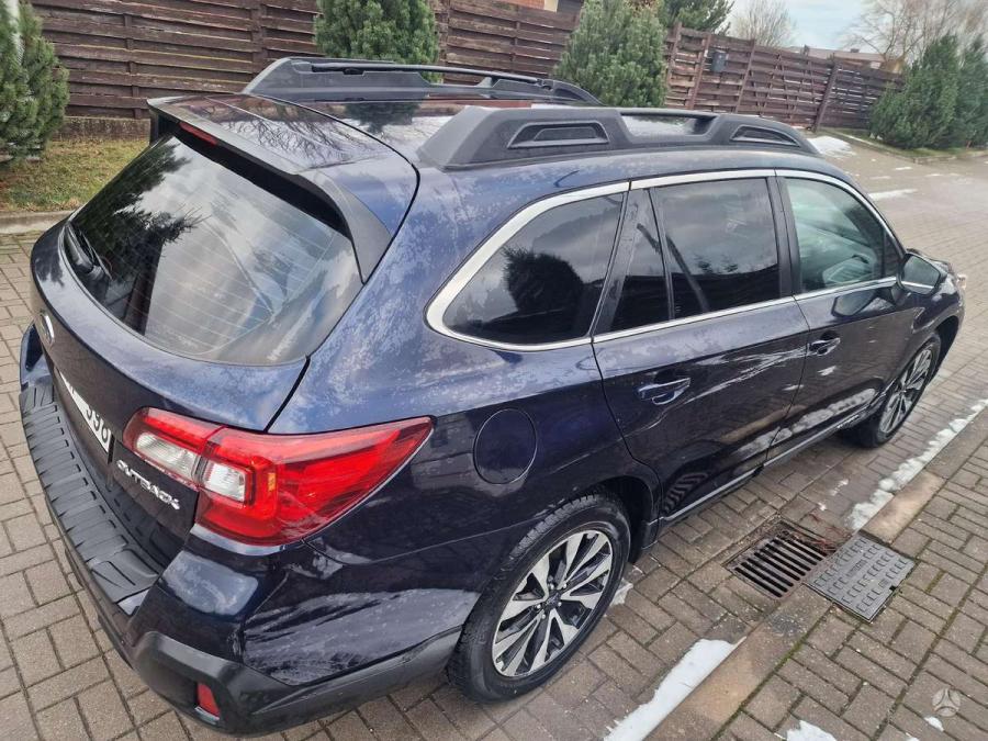 Blue Subaru Outback 2018 in Kaunas, with an engine capacity of 2.50 L and mileage of 160 thousand km for 11000 €, photo 13 on AUTOMOTO.COM.LV