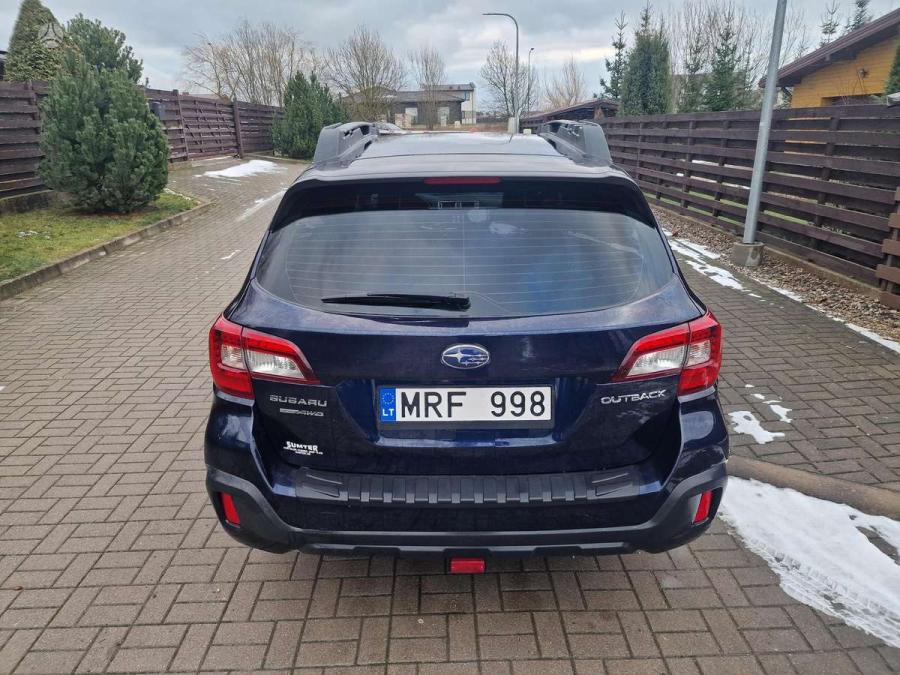 Blue Subaru Outback 2018 in Kaunas, with an engine capacity of 2.50 L and mileage of 160 thousand km for 11000 €, photo 16 on AUTOMOTO.COM.LV