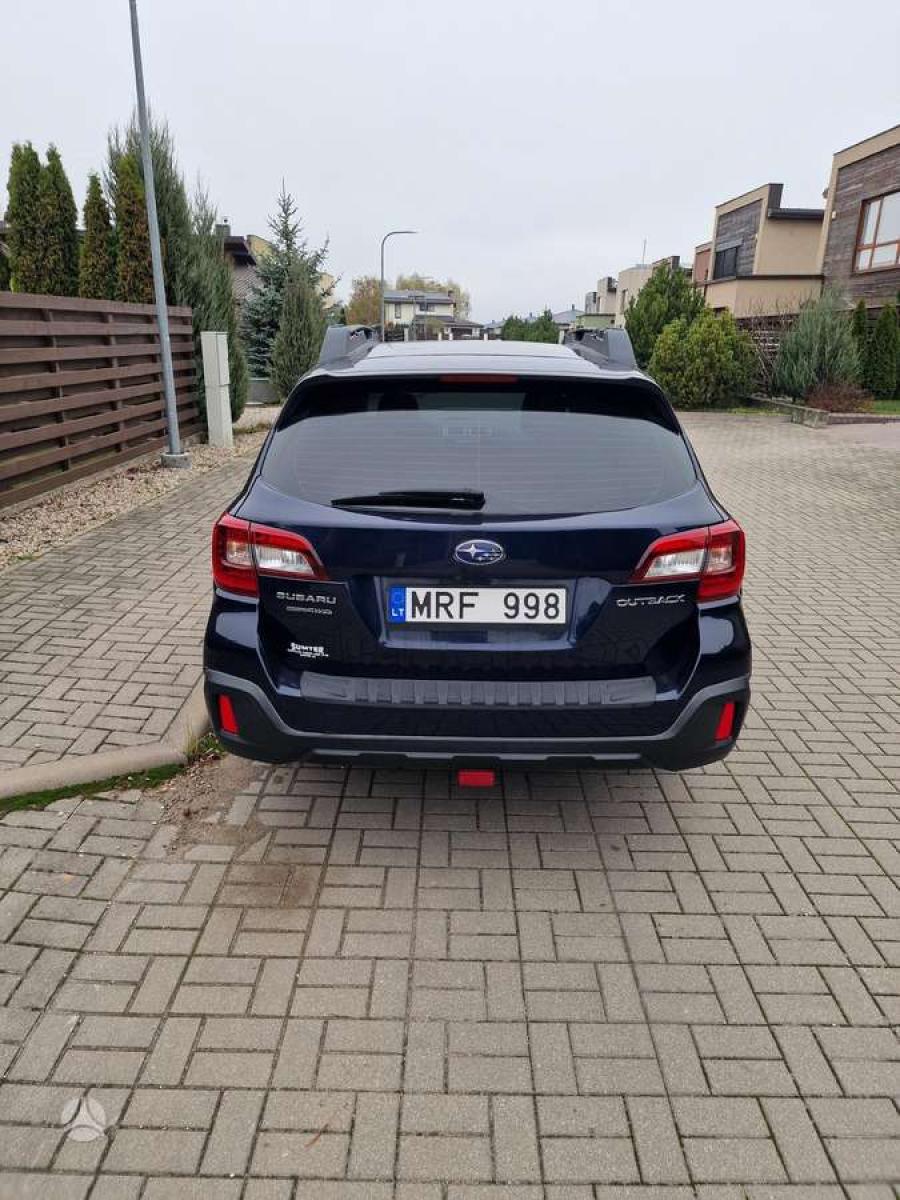 Blue Subaru Outback 2018 in Kaunas, with an engine capacity of 2.50 L and mileage of 160 thousand km for 11000 €, photo 18 on AUTOMOTO.COM.LV