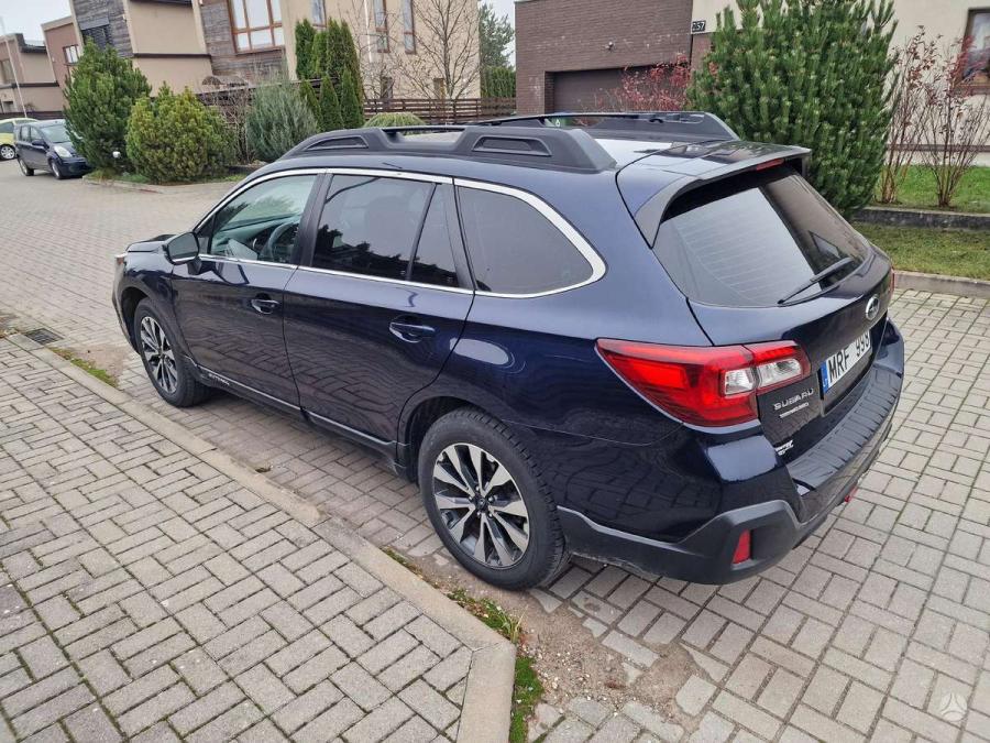 Blue Subaru Outback 2018 in Kaunas, with an engine capacity of 2.50 L and mileage of 160 thousand km for 11000 €, photo 19 on AUTOMOTO.COM.LV