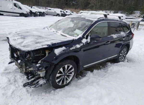 Blue Subaru Outback 2018 in Kaunas, with an engine capacity of 3.63 L and mileage of 175 thousand km for 8900 €, photo 2 on AUTOMOTO.COM.LV