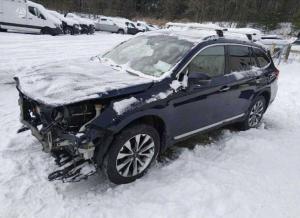 Blue Subaru Outback 2018 in Kaunas, with an engine capacity of 3.63 L and mileage of 175 thousand km for 8900 €, photo 2 on AUTOMOTO.COM.LV