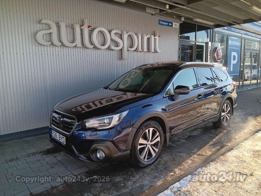 Zils Subaru Outback 2018 Tallina, ar dzinēja tilpumu 2.50 L un nobraukumu 191 tūkst. km par 16490 €, foto 1 vietnē AUTOMOTO.COM.LV
