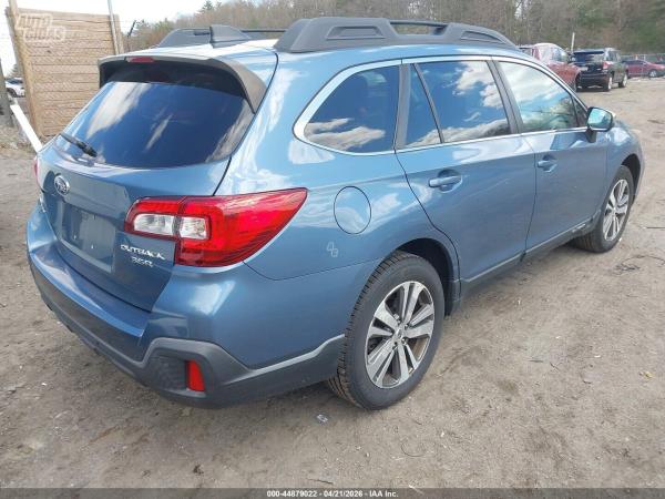 Blue Subaru Outback 2018 in Kaunas, with an engine capacity of 3.60 L and mileage of 254 thousand km for 8900 €, photo 4 on AUTOMOTO.COM.LV