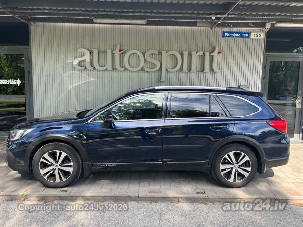 Blue Subaru Outback 2018 in Tallinn, with an engine capacity of 2.50 L and mileage of 83 thousand km for 21490 €, photo 2 on AUTOMOTO.COM.LV