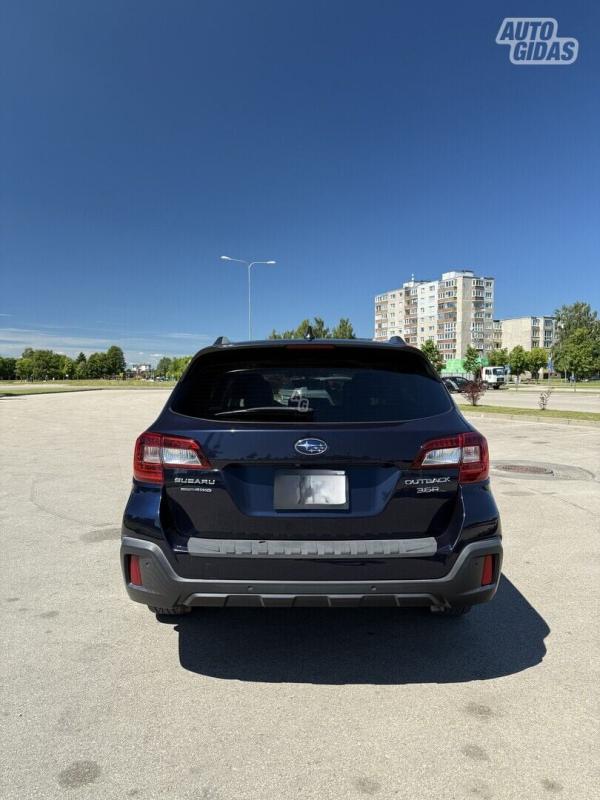 Blue Subaru Outback 2018 in Mazeikiai, with an engine capacity of 3.60 L and mileage of 147 thousand km for 16500 €, photo 4 on AUTOMOTO.COM.LV