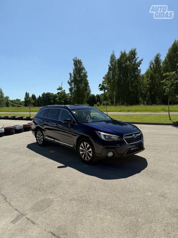 Blue Subaru Outback 2018 in Mazeikiai, with an engine capacity of 3.60 L and mileage of 147 thousand km for 16500 €, photo 6 on AUTOMOTO.COM.LV