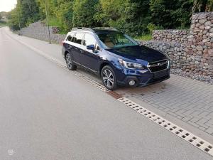 Blue Subaru Outback 2018 in Alytus, with an engine capacity of 3.63 L and mileage of 188 thousand km for 14900 €, photo 4 on AUTOMOTO.COM.LV