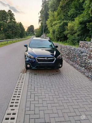 Blue Subaru Outback 2018 in Alytus, with an engine capacity of 3.63 L and mileage of 188 thousand km for 14900 €, photo 5 on AUTOMOTO.COM.LV