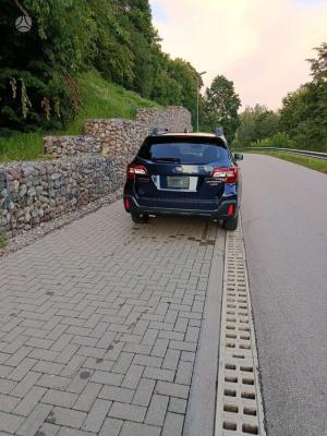 Blue Subaru Outback 2018 in Alytus, with an engine capacity of 3.63 L and mileage of 188 thousand km for 14900 €, photo 7 on AUTOMOTO.COM.LV