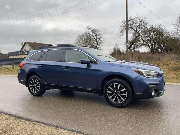 Blue Subaru Outback 2019 in Vilnius, with an engine capacity of 2.50 L and mileage of 234 thousand km for 17200 €, photo 2 on AUTOMOTO.COM.LV
