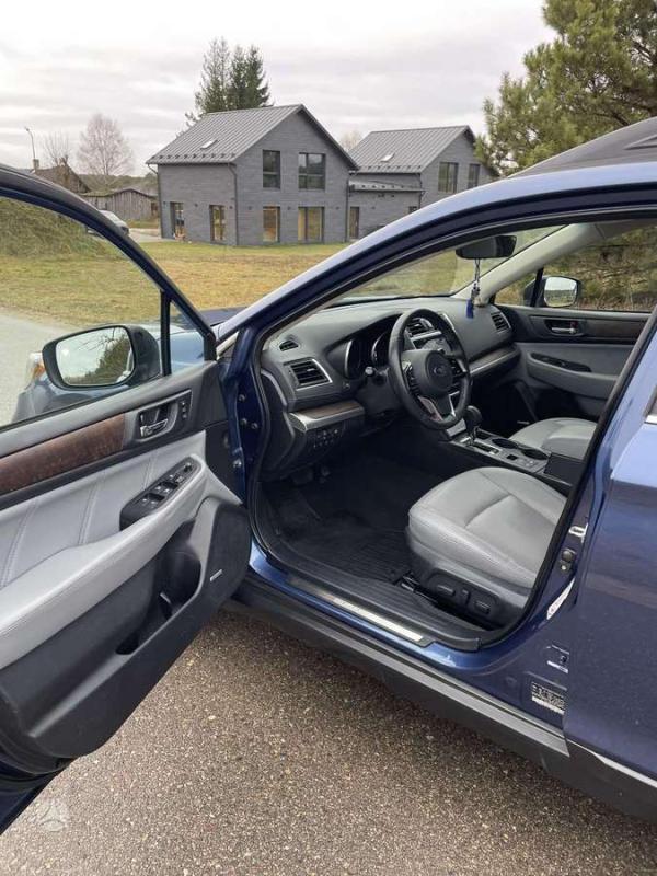 Blue Subaru Outback 2019 in Vilnius, with an engine capacity of 2.50 L and mileage of 234 thousand km for 17200 €, photo 9 on AUTOMOTO.COM.LV