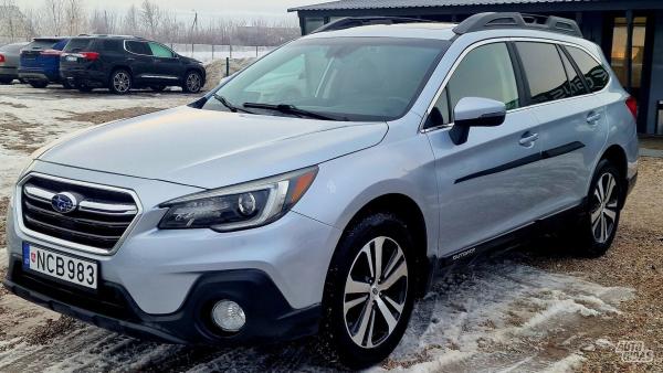 Blue Subaru Outback 2019 in Kretinga, with an engine capacity of 2.50 L and mileage of 103 thousand km for 16999 €, photo 3 on AUTOMOTO.COM.LV