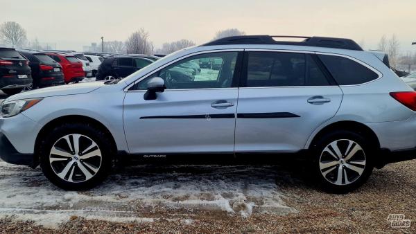 Blue Subaru Outback 2019 in Kretinga, with an engine capacity of 2.50 L and mileage of 103 thousand km for 16999 €, photo 4 on AUTOMOTO.COM.LV