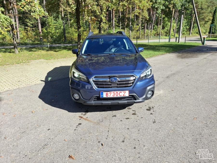 Blue Subaru Outback 2019 in Kaunas, with an engine capacity of 3.60 L and mileage of 167 thousand km for 16500 €, photo 1 on AUTOMOTO.COM.LV