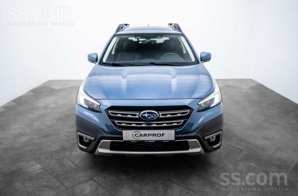 Blue Subaru Outback 2021 in Tallinn, with an engine capacity of 2.50 L and mileage of 35 thousand km for 28499 €, photo 2 on AUTOMOTO.COM.LV