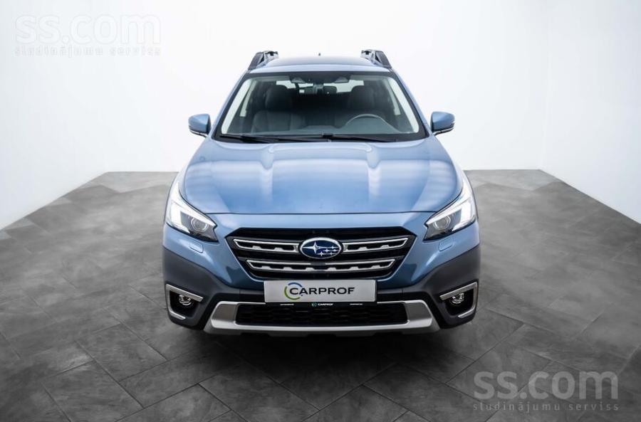 Blue Subaru Outback 2021 in Tallinn, with an engine capacity of 2.50 L and mileage of 35 thousand km for 28499 €, photo 2 on AUTOMOTO.COM.LV